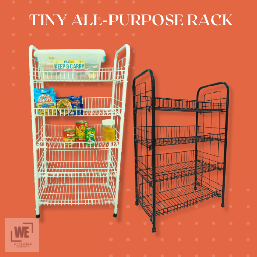4/5 Layer Box Tiny All-Purpose Rack-Collapsible Shelf Unit, Room ...