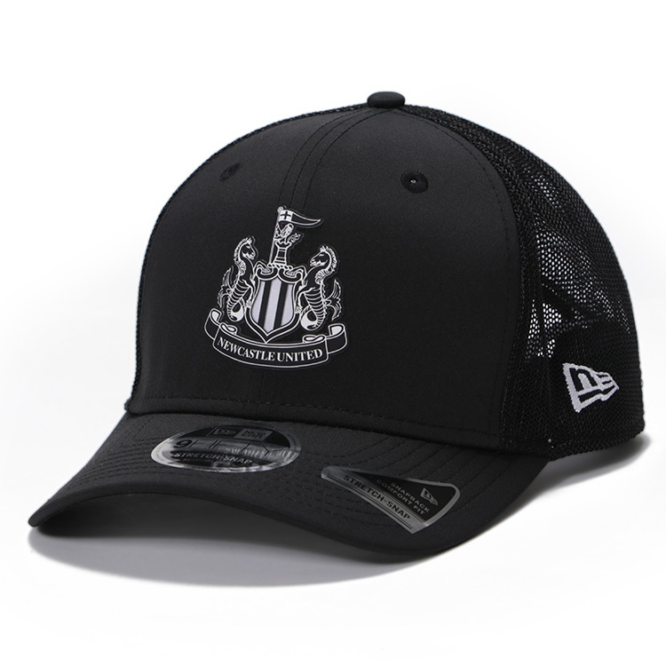 Newcastle United Football Club Monochrome Black 9FIFTY Trucker Stretch ...