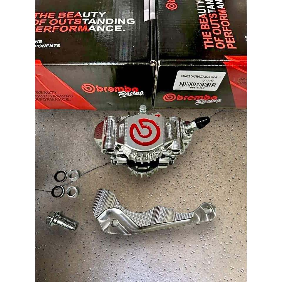 BREMBO TURTLE BACK CNC BRAKE CALIPER for HONDA WAVE 125 (FREE CALIPER ...
