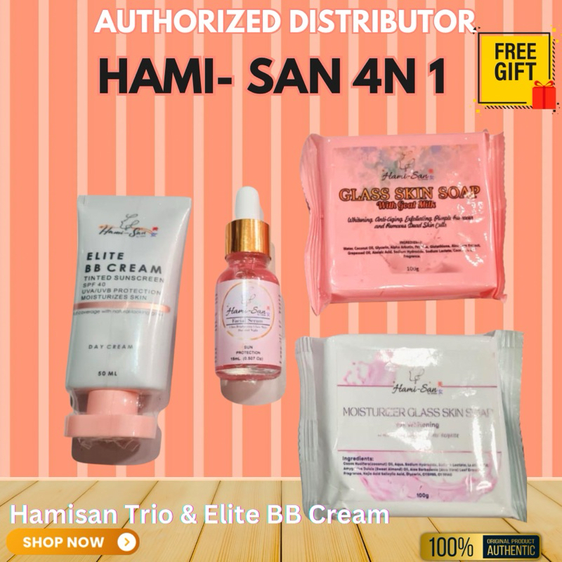 HAMISAN 4 in 1 ( Trio set + BB Elite Cream) By Jolina | Shopee Malaysia