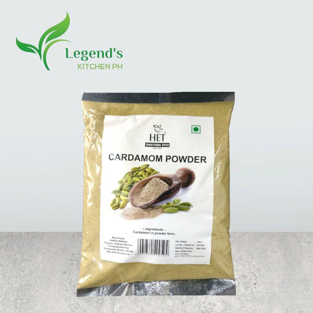 HET Cardamom Powder| Elaichi Powder | Green Cardamom Seed Powder| (100g ...