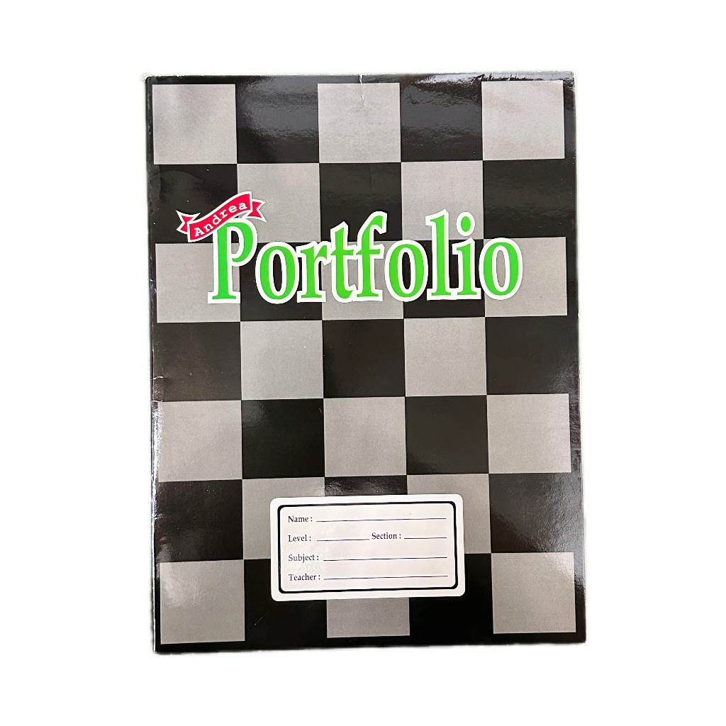 Andrea Portfolio Notebook 16 Sheets 230mm x 300mm | Shopee Malaysia