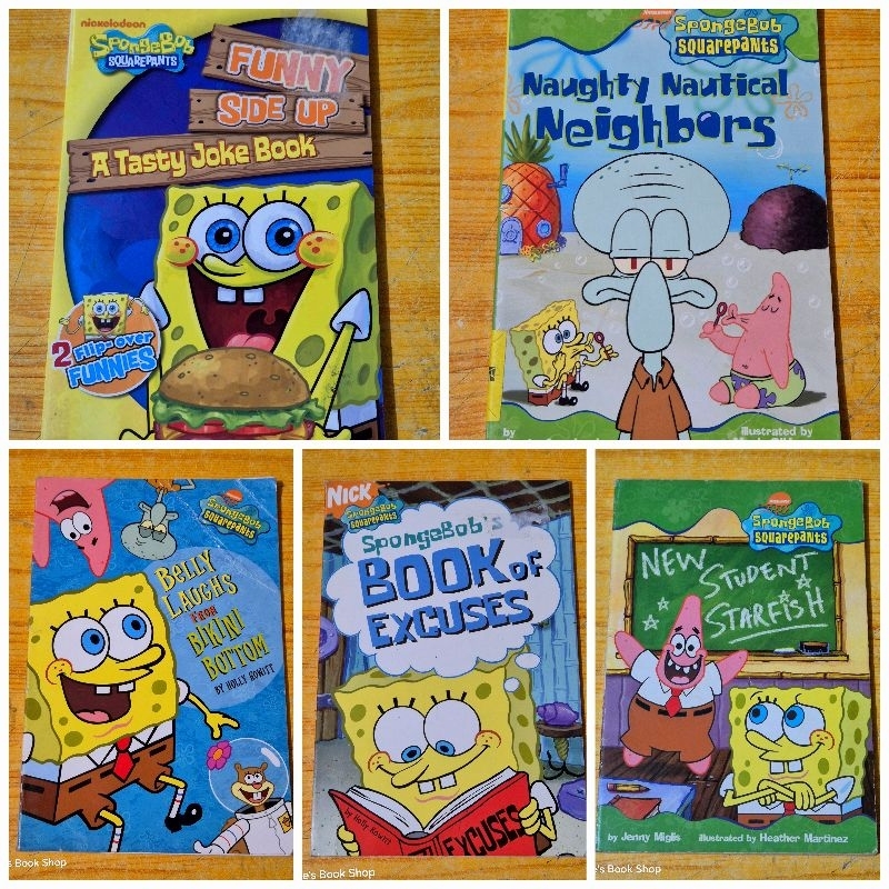 Spongebob Squarepants: Assorted Chapter books | Shopee Malaysia
