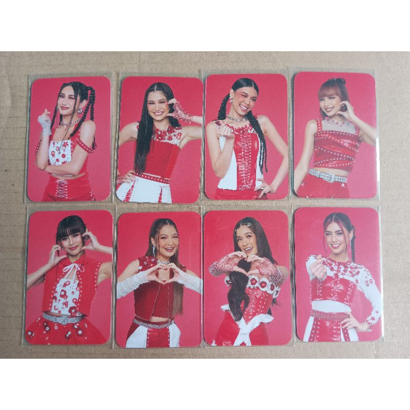 [Official] Full set of 8 Jollibini Photo card is here! Jollibini x Bini ...