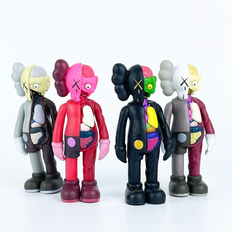 kaws disected anatomy set 4 in 1 | Shopee Malaysia