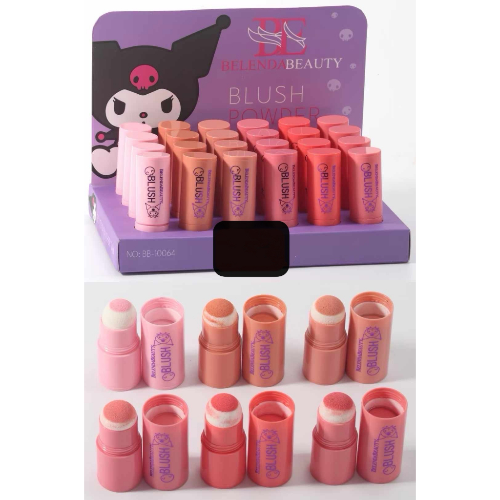 KUROMI Herorange Cute & Funny blusher stick Blush Stick Multi-use Blush ...