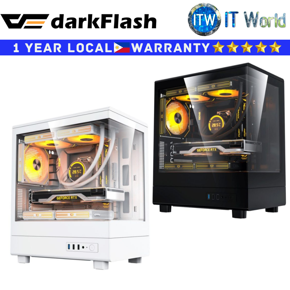 Itw | darkFlash Computer PC Case DB330M M-ATX A-Pillarless 270 ...