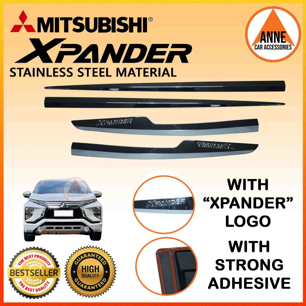 Mitsubishi Xpander GLX / GLS 2018 - 2023 ON OEM Side Body Moulding or ...