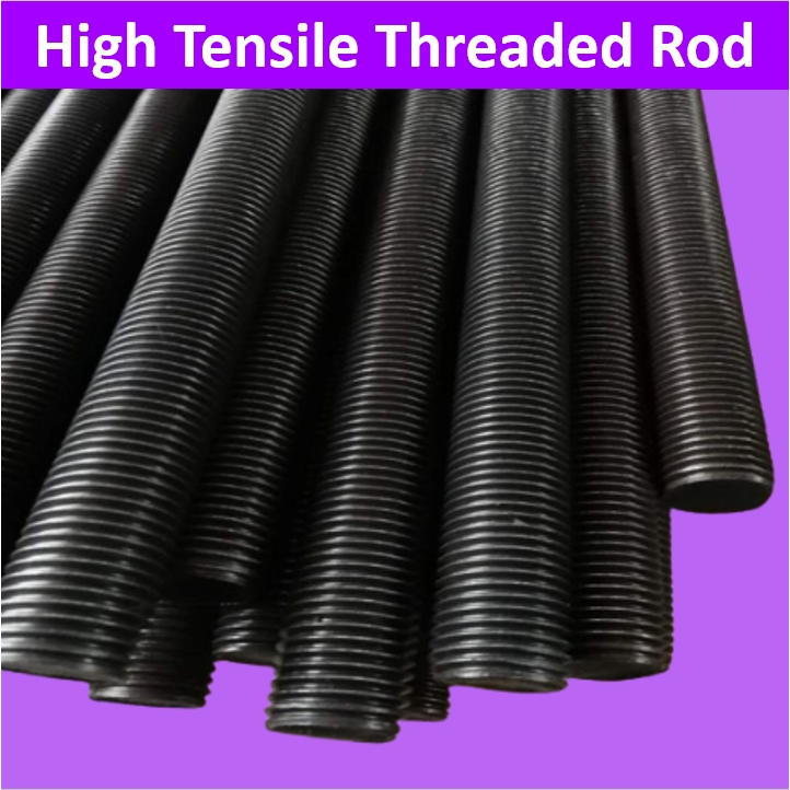 Mago High Tensile Fully Threaded Rod Hex Bolt 1 Meter 27-39mm Grade 8.8 ...