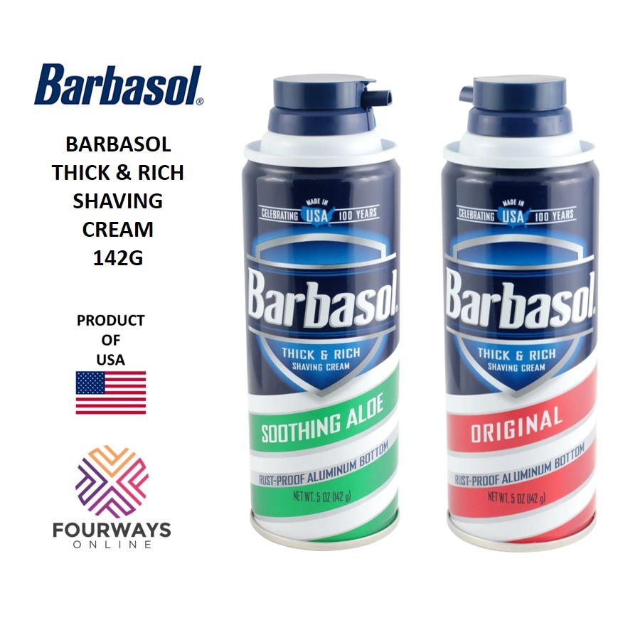 Barbasol Shaving Cream 142g | Shopee Malaysia