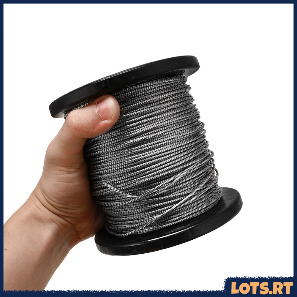 100M x 2mm Electric Fence Poly Wire High Voltage Pulse Power Line ...