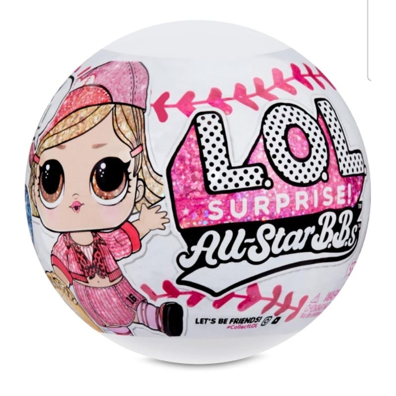 LOL Surprise All Star Sports 1 Sparkly Baseball Dolls | Shopee Malaysia