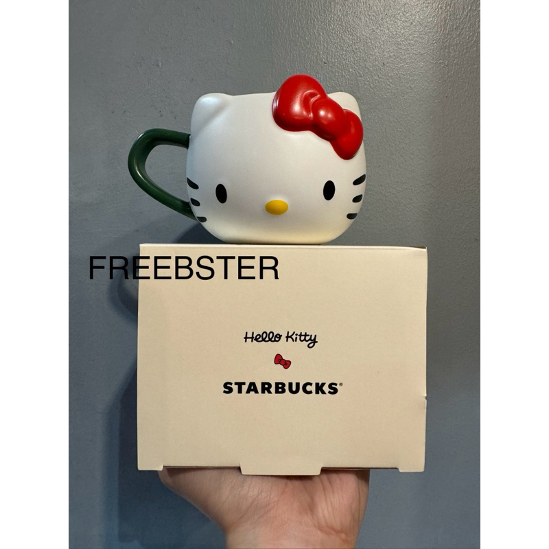 Starbucks x Hello Kitty Collection (Hello Kitty Mug 12 oz Ceramic ...