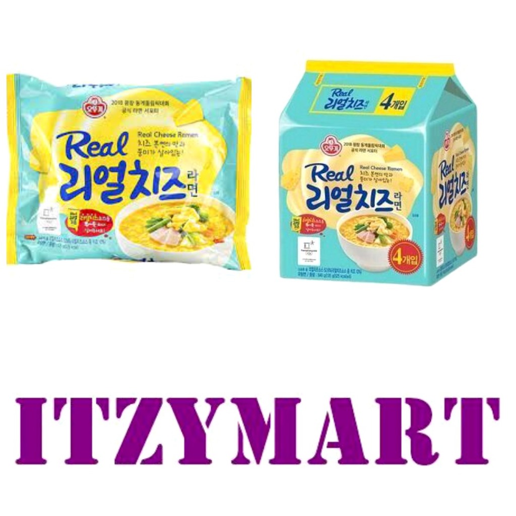 OTTOGI REAL CHEESE RAMEN MULTI 135G / 1 PACK (4PCS) | Shopee Malaysia