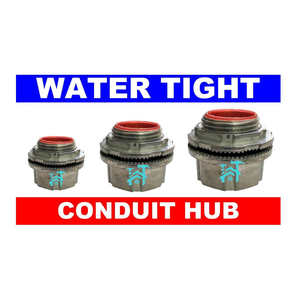 WATER TIGHT CONDUIT HUB 1/2 : 3/4 : 1 (SOLD PER PIECE) | Shopee Malaysia