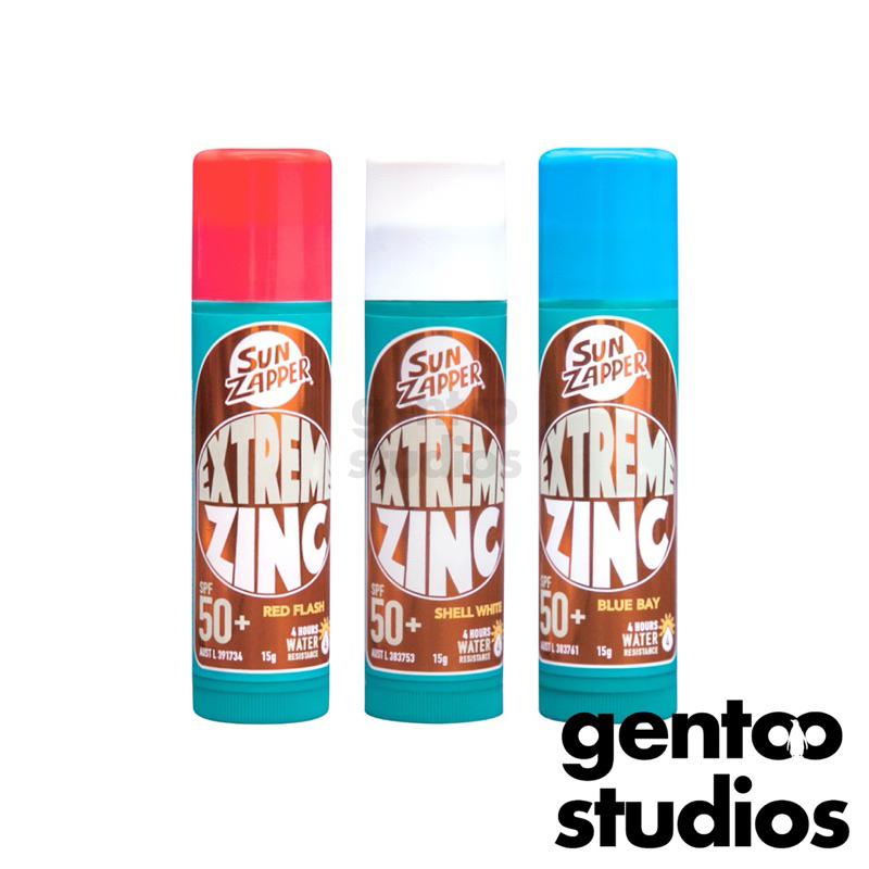 Sun Zapper Extreme Zinc Stick Mineral Sunscreen SPF 50+ Water Resistant ...