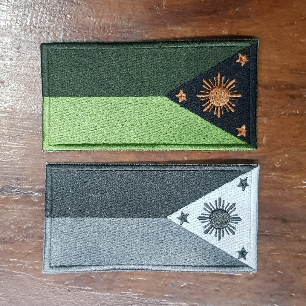 PH FLAG SUBDUED FOR RIGHT ARMY EMBROIDERY PATCHES | Shopee Malaysia