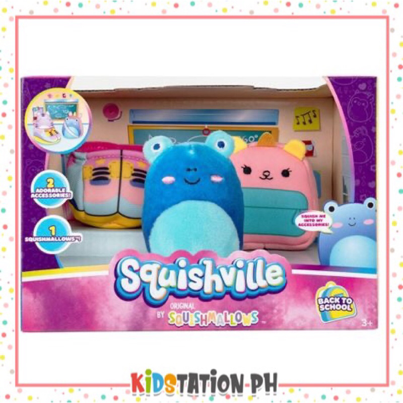 Squishville by Squishmallows Back To School Acessory Pack Mini Plush ...