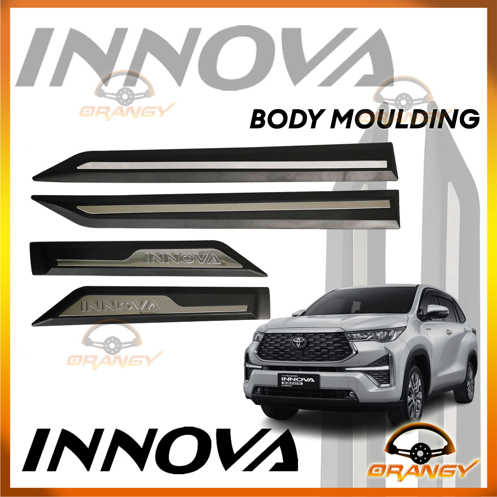 Toyota Innova ZENIX 2023 to 2024 OEM Side Body Moulding Dual Tone ( car ...