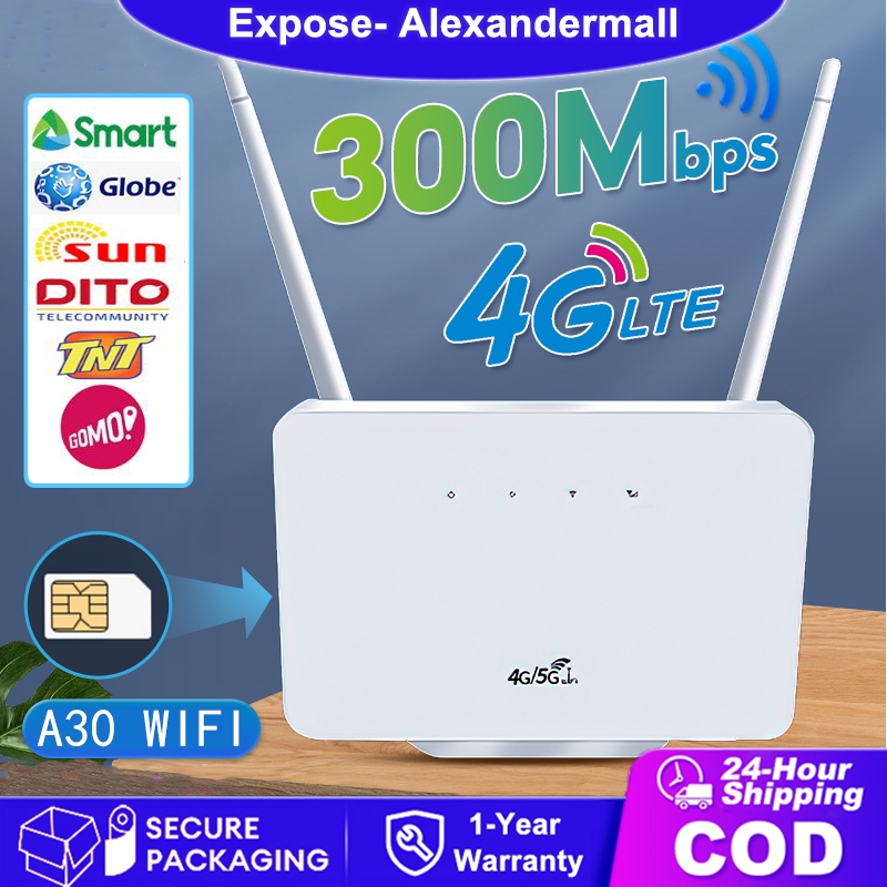 WiFi Router Sim Card Modem 4G/5G Network Router 2.4G Dual Band Gigabit ...