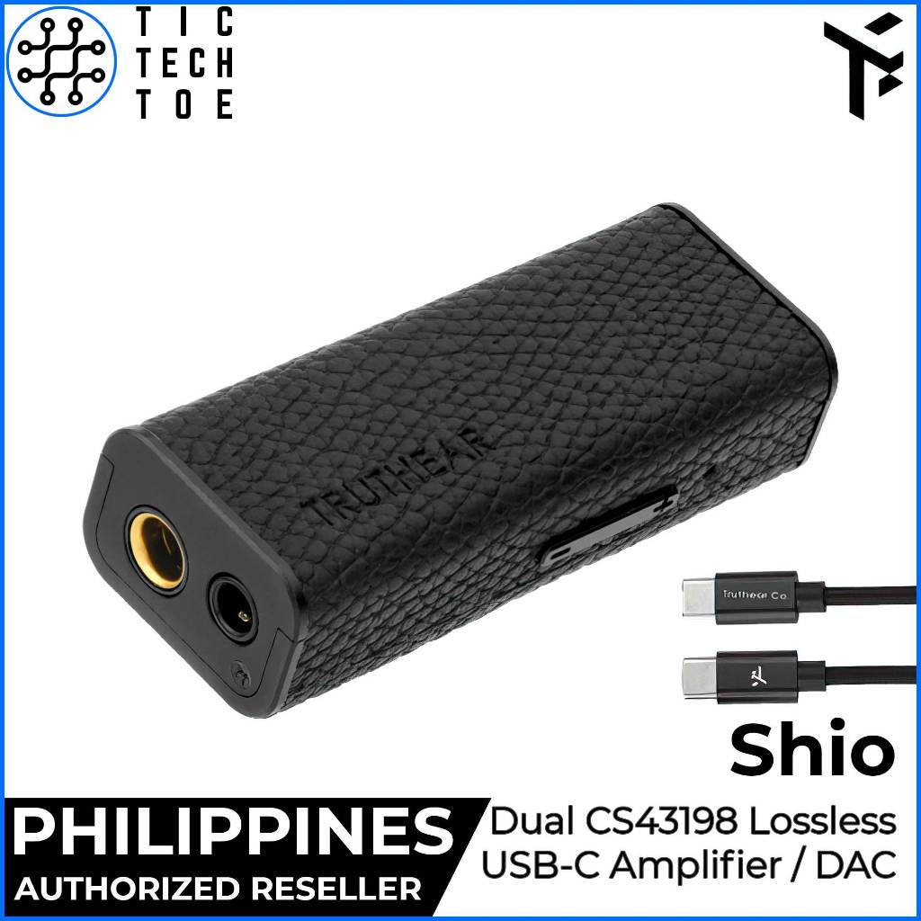 Truthear Shio USB Type-C to 3.5mm / 4.4mm Balanced Dual CS43198 ...