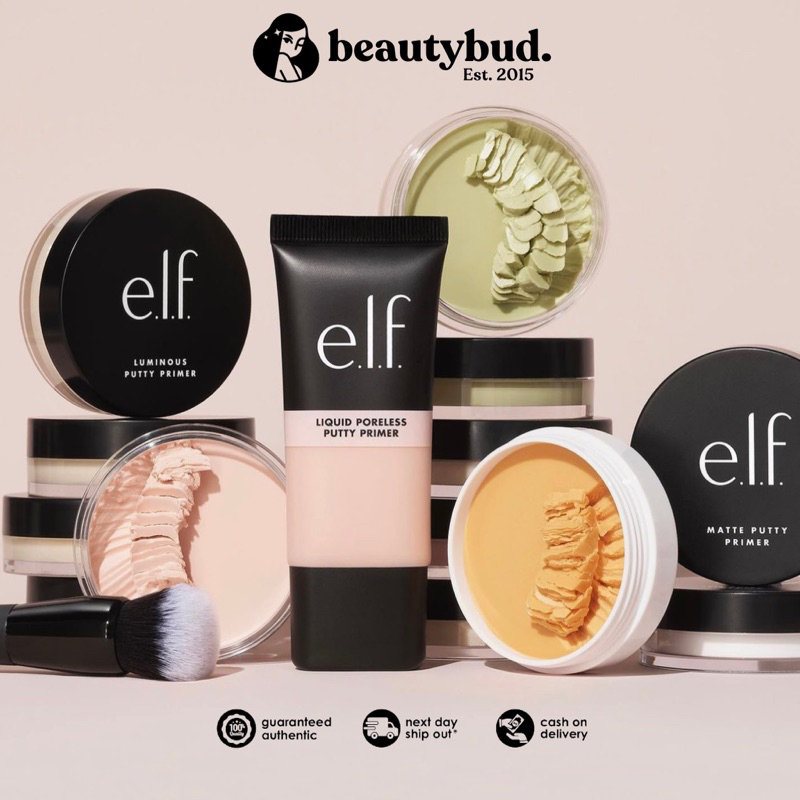 ELF Putty Primer [Poreless, Matte, Luminous, Acne fighting Salicylic ...