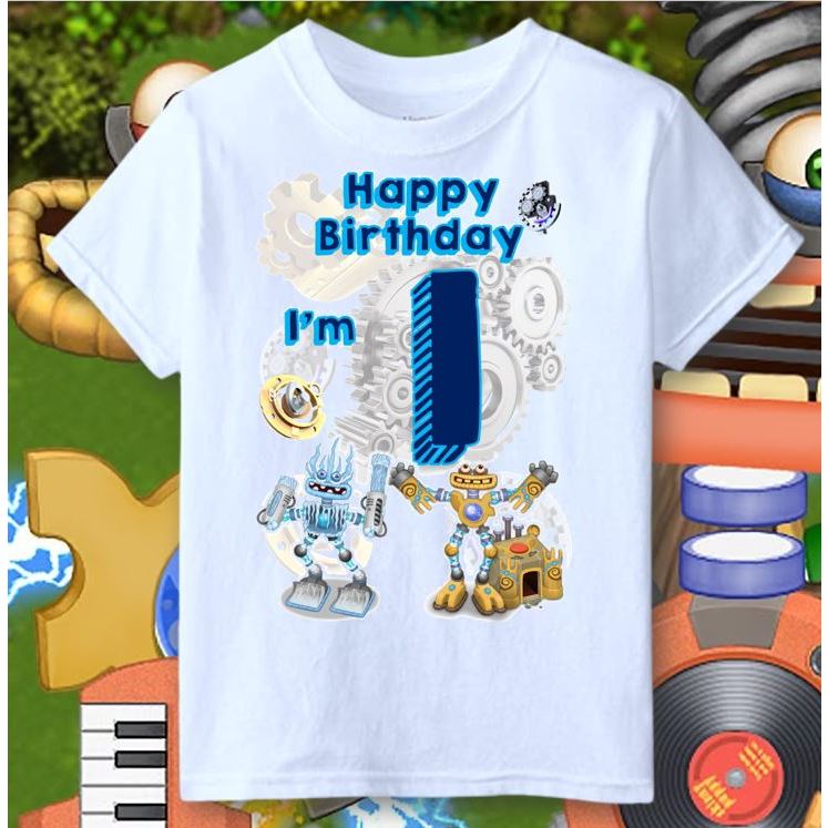 WUBBOX BIRTHDAY SHIRT (1-12 YEARS OLD) | Shopee Malaysia
