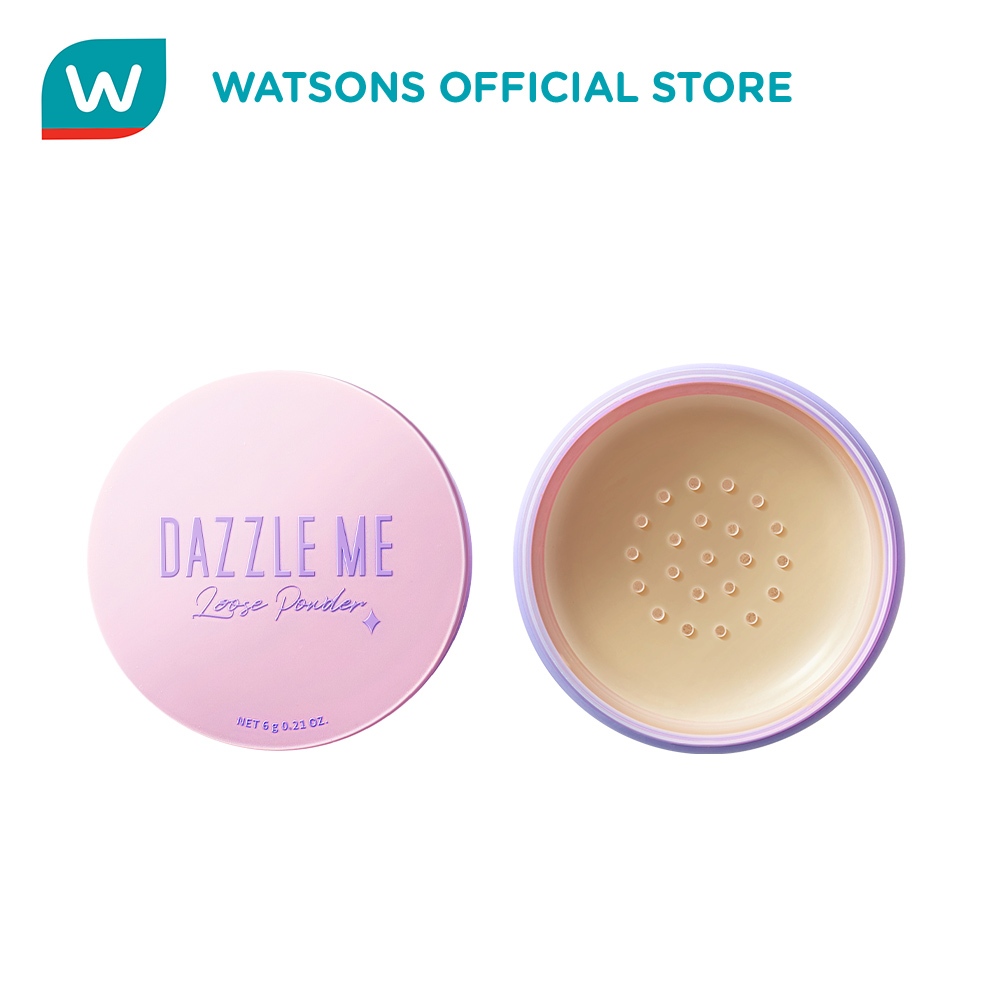 DAZZLE ME Always Setting Loose Powder 01 Luv Creamy 6g | Shopee Malaysia
