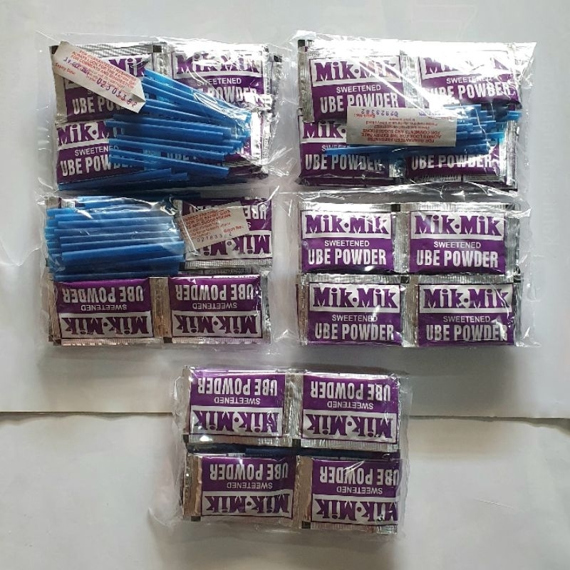 5 Pack Mik Mik Sweetened Ube Powder Mikmik Shopee Malaysia