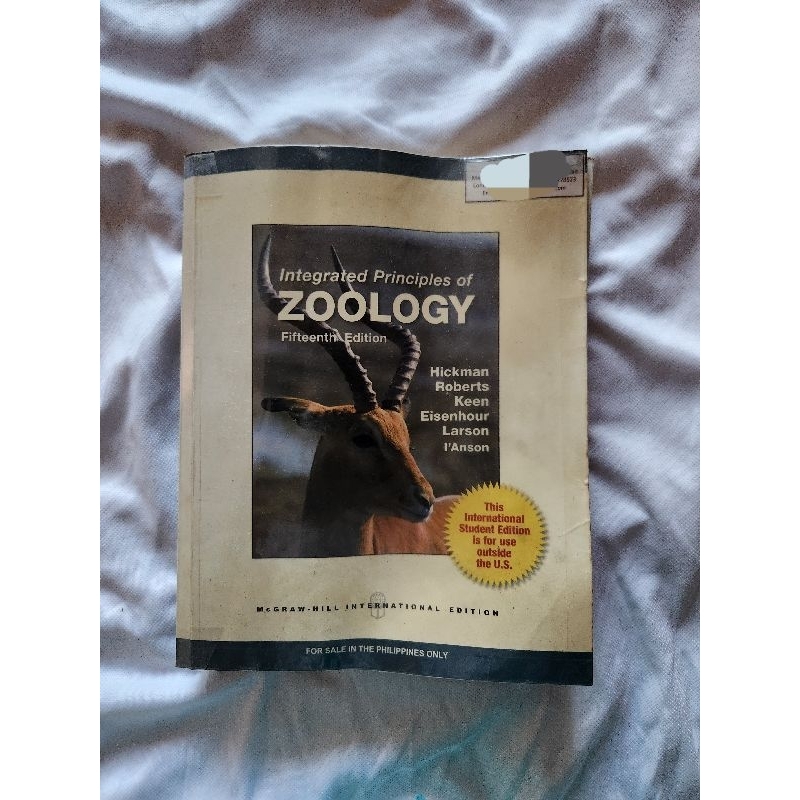 Integrated Principles of Zoology 15th Edition | Shopee Malaysia
