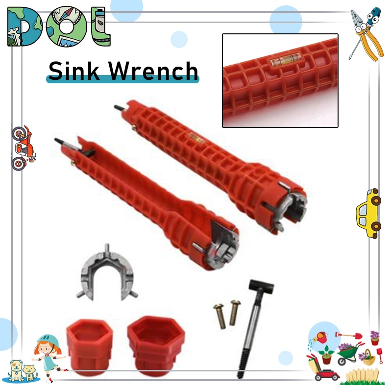 Faucet Socket Wrench Faucet And Sink Installer Tool For Toilet Bowl ...