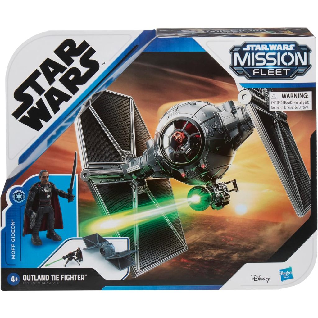 Hasbro, Star Wars Mission Fleet Stellar Class Moff Gideon Outland TIE ...