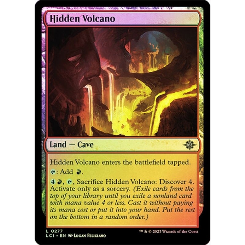 Hidden Volcano - LCI - Common - MTG Cards (WotC) | Shopee Malaysia
