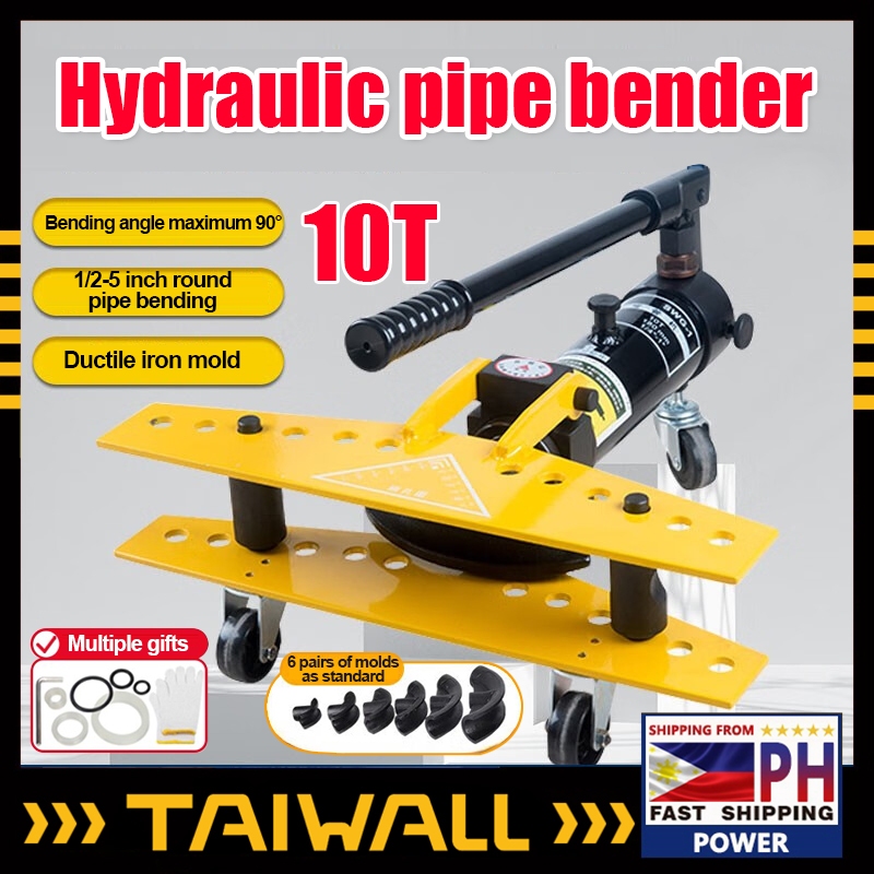 SWG-1 1 Inch Integral Manual Hydraulic Bender For Steel Bar Galvanized ...