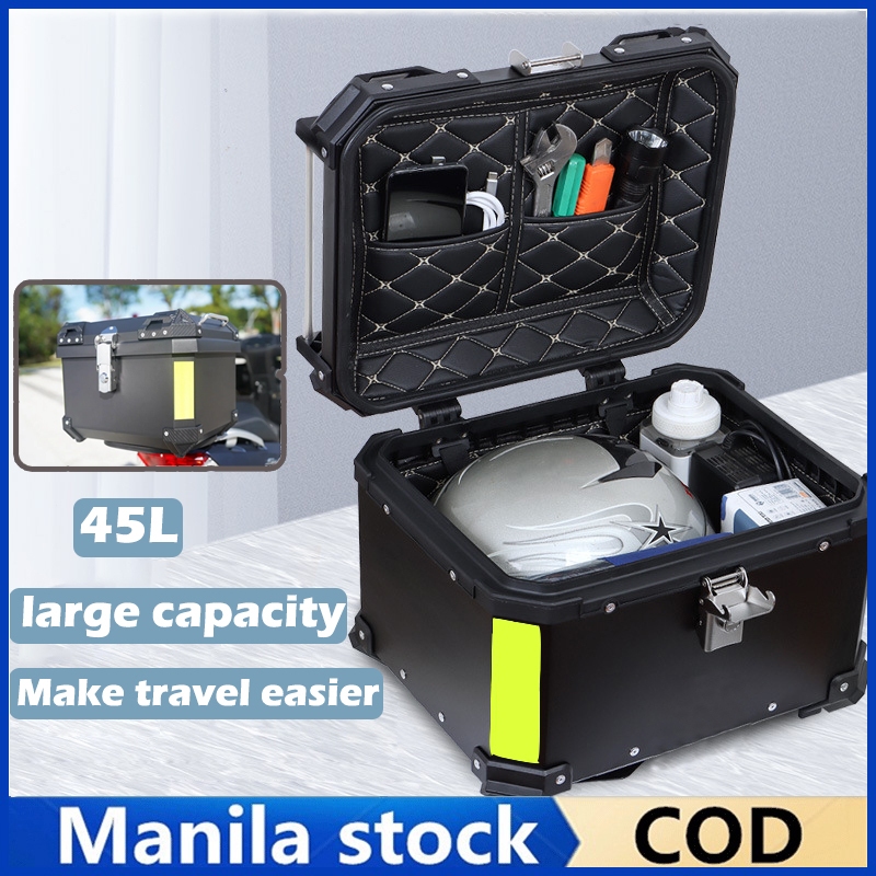 MOFOX 45L Motorcycle trunk Motorcycle Compartment Motorcycle Top Box ...