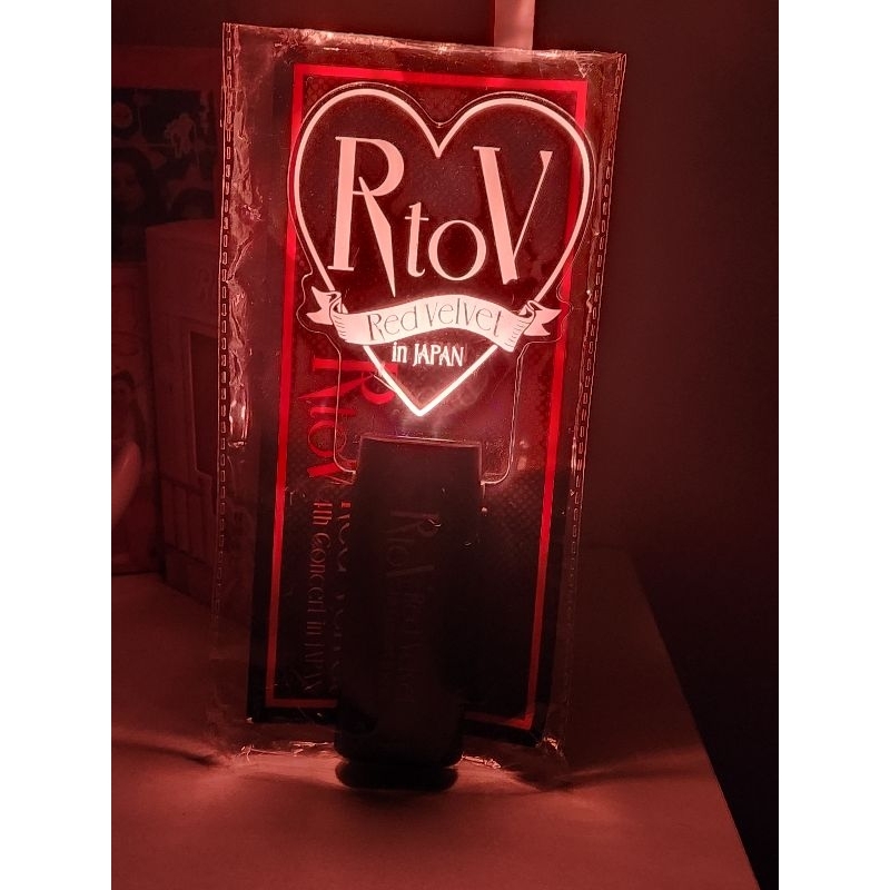 OFFICIAL RED VELVET R TO V JAPAN CONCERT Penlight LIGHTSTICK | Shopee ...