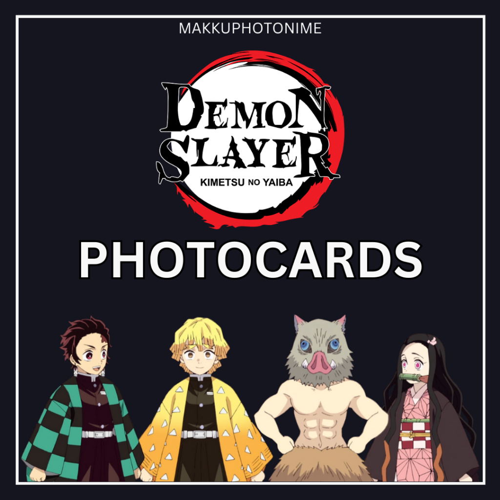 Demon Slayer Anime Photocards v1 | Shopee Malaysia