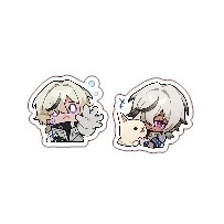 2pc/order Honkai Star Rail Arlan Emoji Waterproof Sticker Matte/Glossy ...