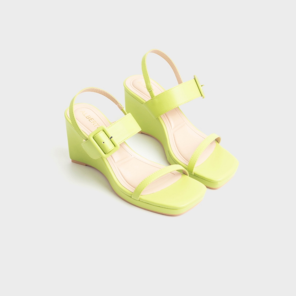 ALBERTO Women's Carson Wedge Sandals | Shopee Malaysia