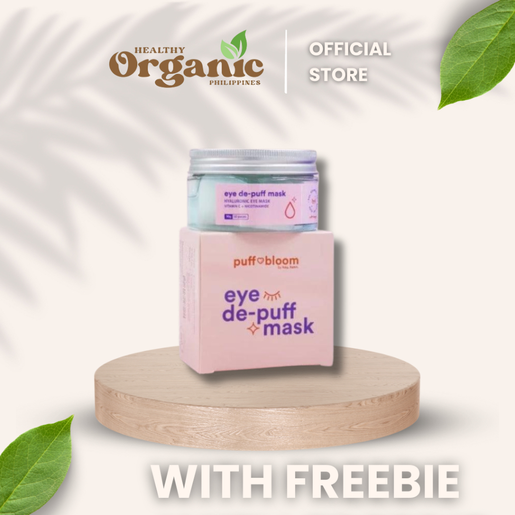 PUFF AND BLOOM Eye De-Puff Mask De Puff Hyaluronic Vitamin C ...