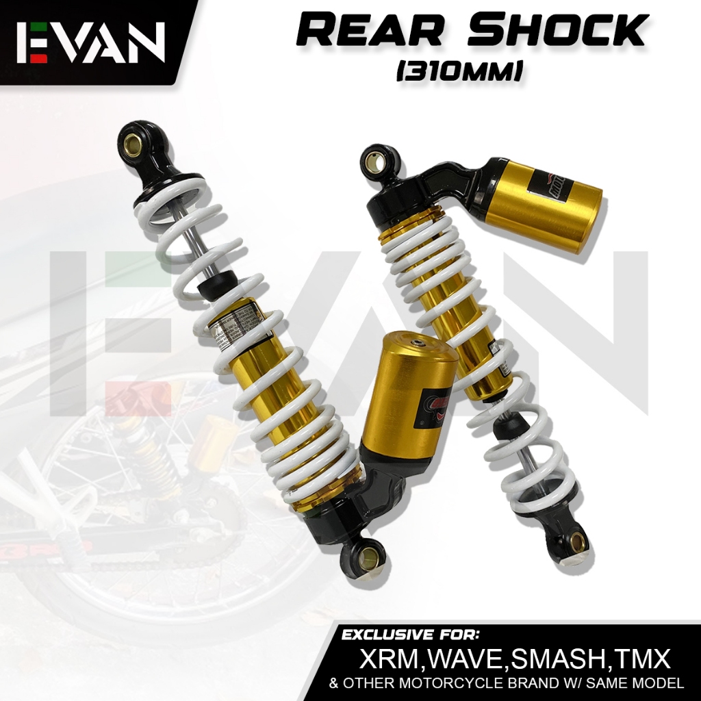 EVAN.PH Rear Shock 310mm With Gas Tank Rear Airbag New Absorber(Xrm ...