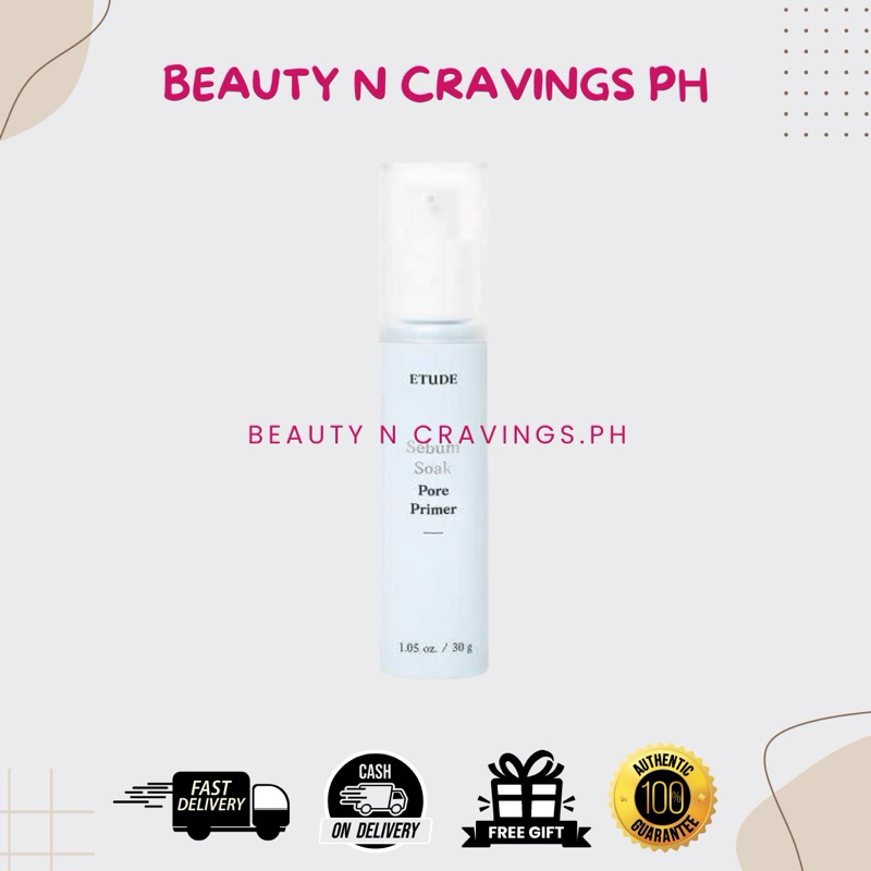 Etude Sebum Soak Pore Primer 30g | Shopee Malaysia
