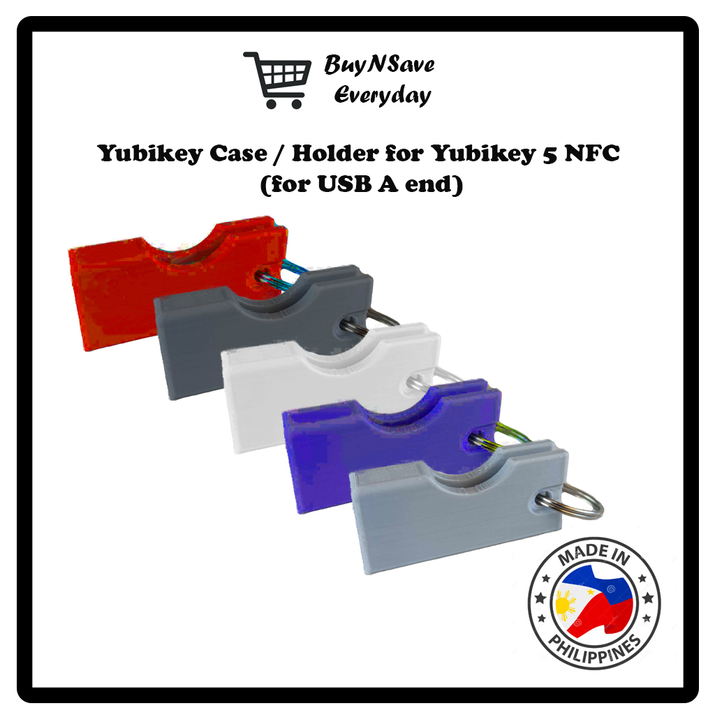 Yubikey Case / Holder for Yubikey 5 NFC (for USB A end) | Shopee Malaysia