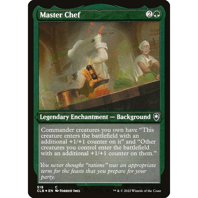 Master Chef (MTG - Commander Legends: Battle for Baldur's Gate ...