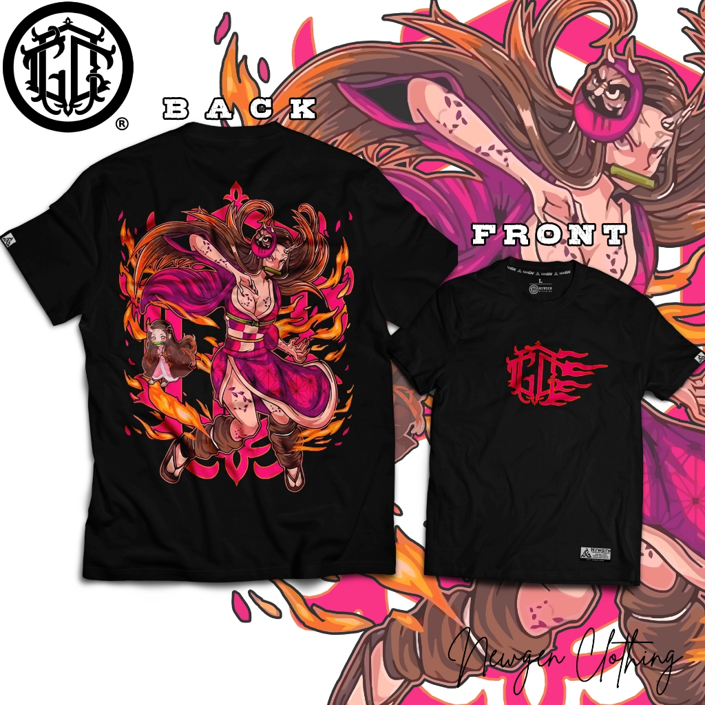 Nezuko Kamado v3 Demon Slayer Shirt - NEWGEN CLOTHING | Pro Club ...