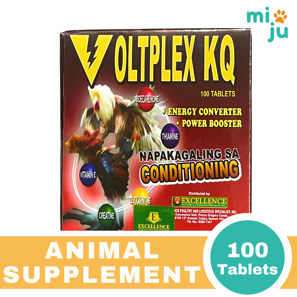 Voltplex KQ (100 Tablets/1 Box) - Conditioning Ultimate Energy + Power ...