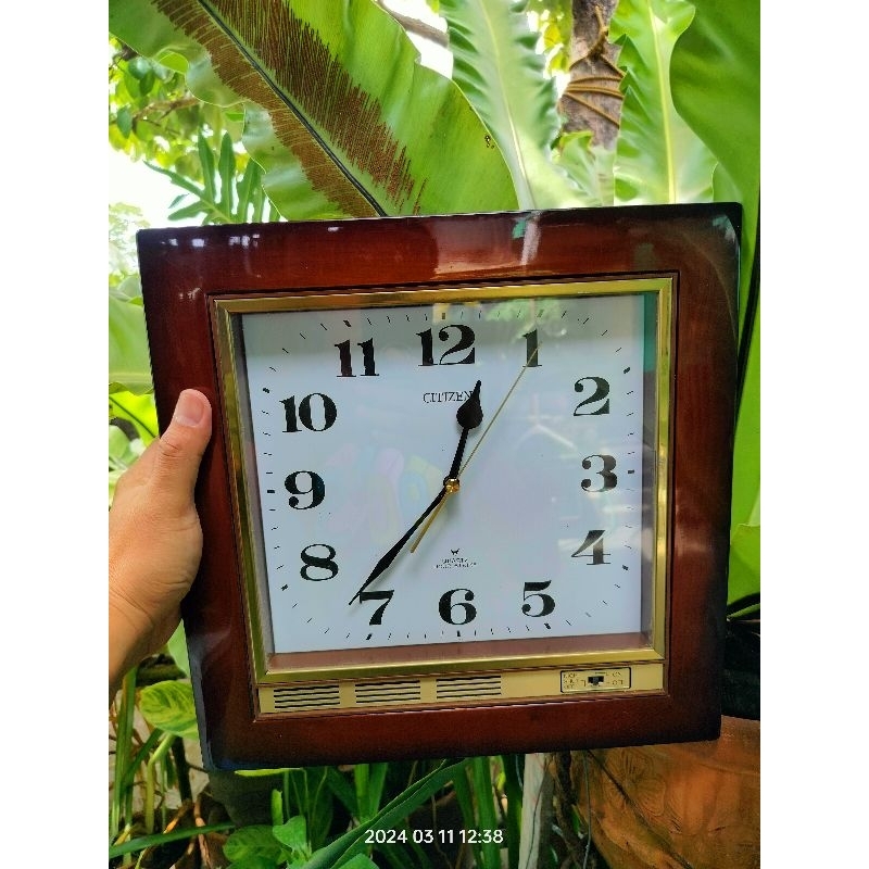 Wall Clock Wallclock Vintage Seiko Citizen Wallclock Branded Japan ...