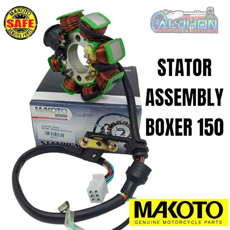 MAKOTO BOXER 150 STATOR ASSEMBLY | Shopee Malaysia