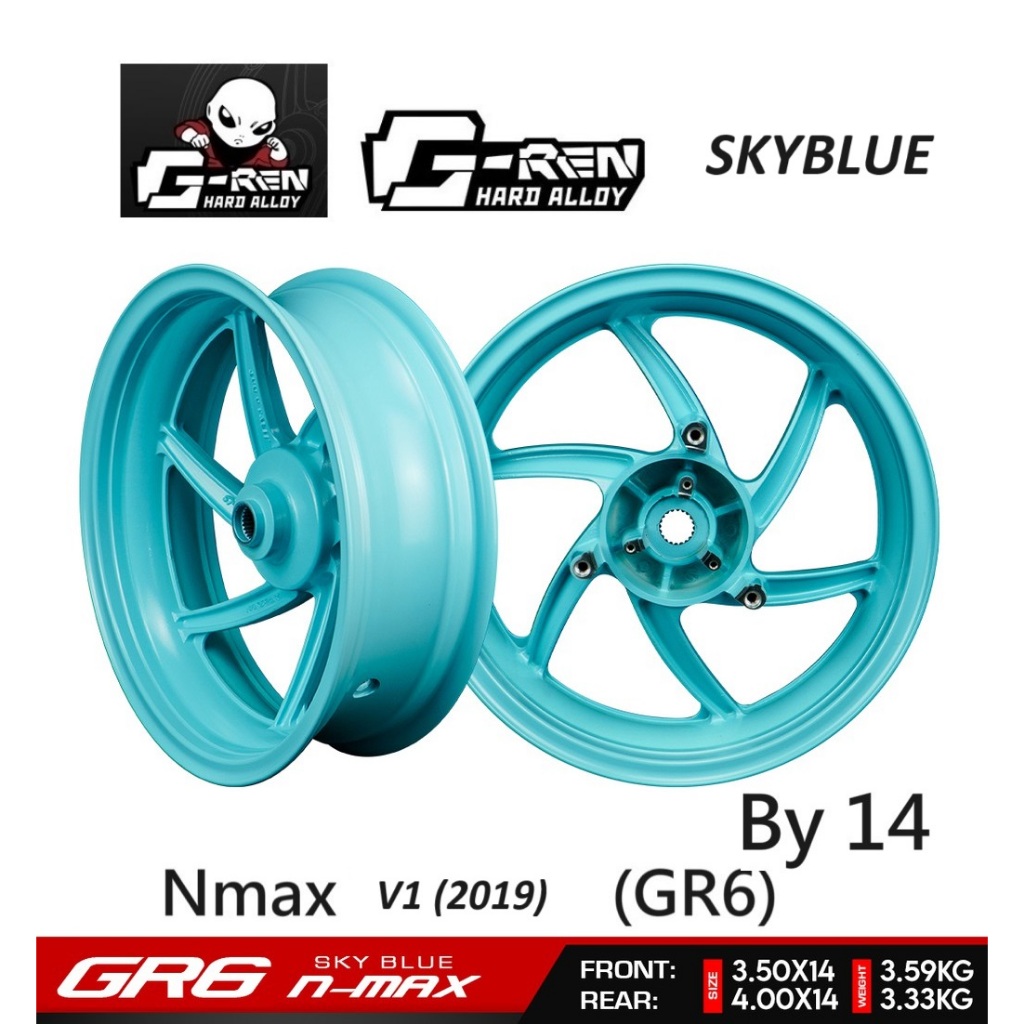 G-Ren Mags GR6 For Nmax V1 (2019) By14 | Shopee Malaysia