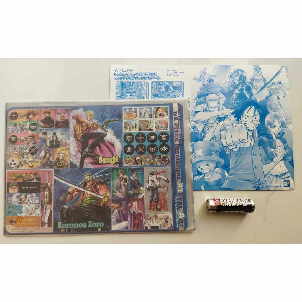 One Piece Memorial Art Stickers Anime Official | Shopee Malaysia
